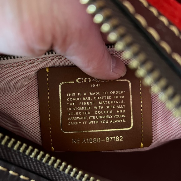 Coach | Bags | Coach Made To Order Rogue 36 W Python Handles | Poshmark